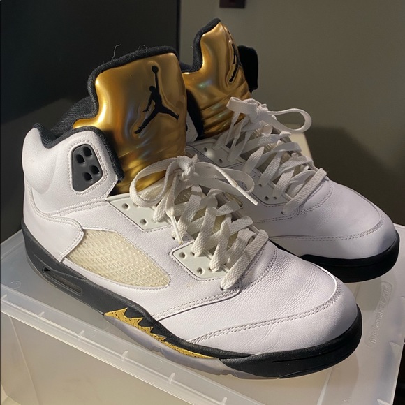 Jordan | Shoes | Olympic Jordan 5s | Poshmark
